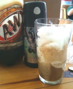 Shave Ice Root Beer Float - justJENN recipes justJENN recipes