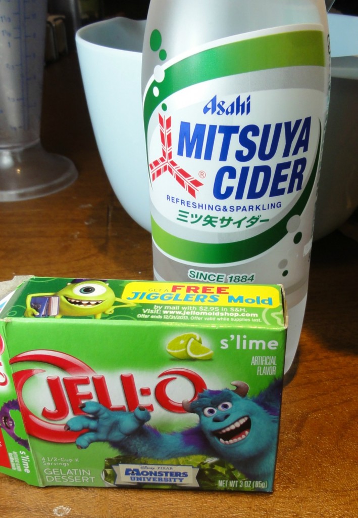 Monsters U Sparkly S’lime Jell-o