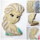 For Elsa: Cut out the cookies and place on a silpat. Bake in a ...