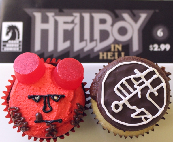Hellboy Cupcakes - justJENN recipes justJENN recipes