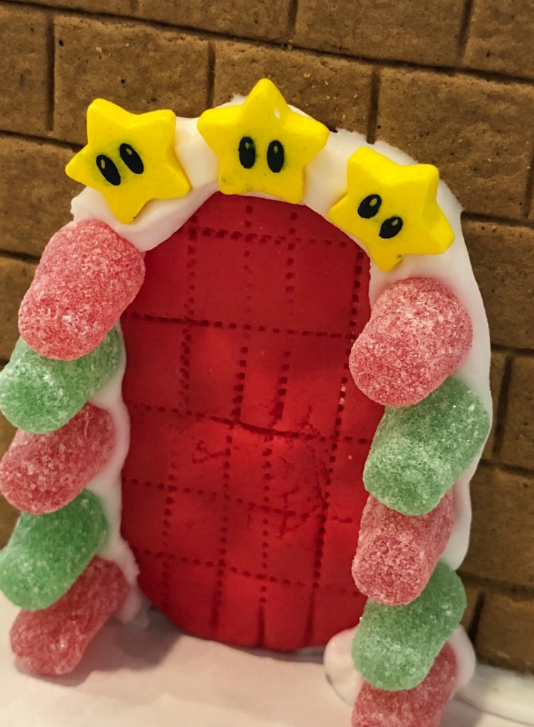 Wilton Super Mario Gingerbread Castle - justJENN recipes justJENN recipes