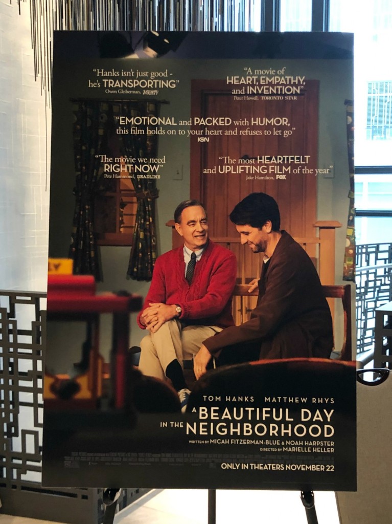 Mrs. Joanne Rogers and the Cast of A Beautiful Day in the Neighborhood ...