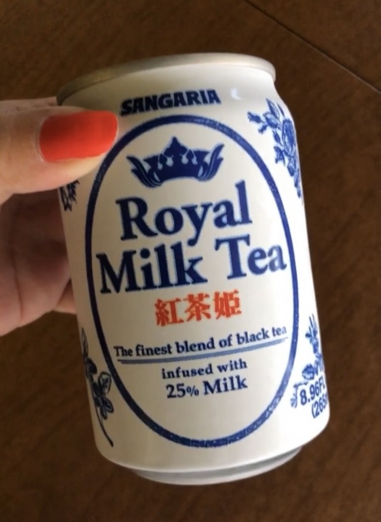 Step 5: Stir in the dry ingredients, alternating with the milk tea.